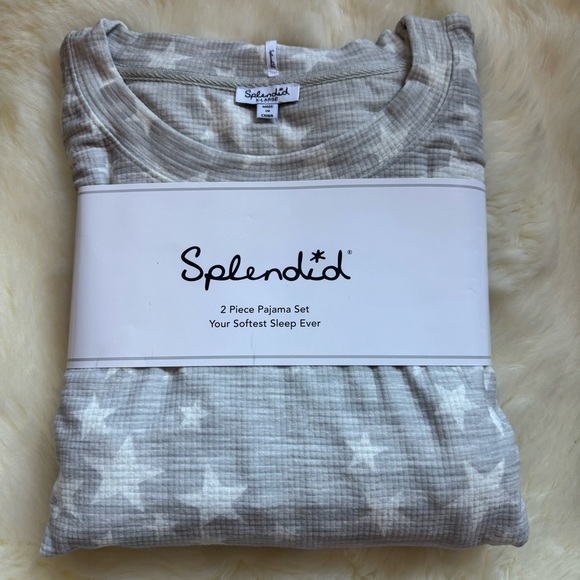 Splendid | Intimates & Sleepwear | Nwt Splendid 2 Piece Marna Waffle Pj ...